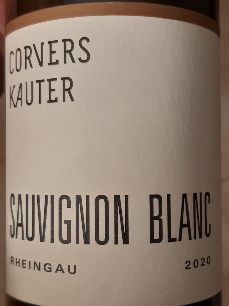 2021 Dr. Corvers-Kauter Sauvignon Blanc, Germany, Hessische Bergstraße ...