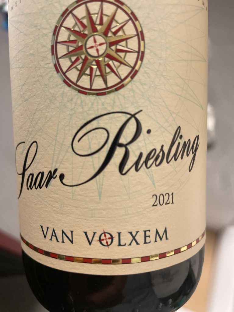 2022 Van Volxem Saar Riesling, Germany, Mosel Saar Ruwer - CellarTracker
