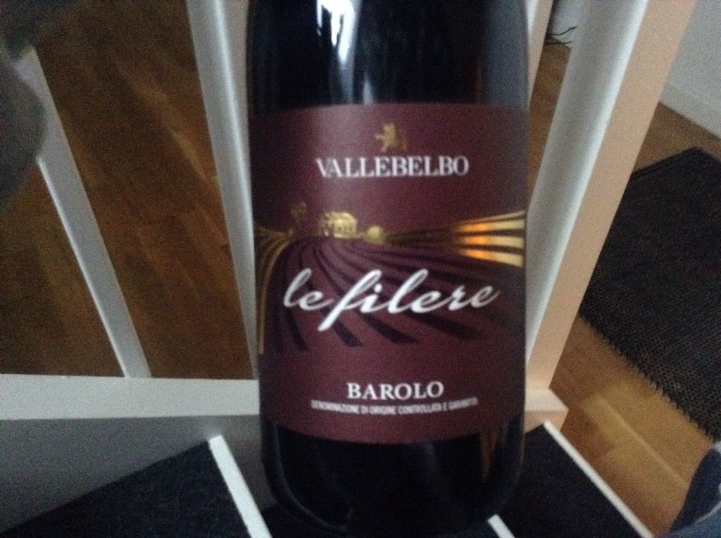 2016 Vallebelbo Barolo Le Filere, Italy, Piedmont, Langhe, Barolo ...