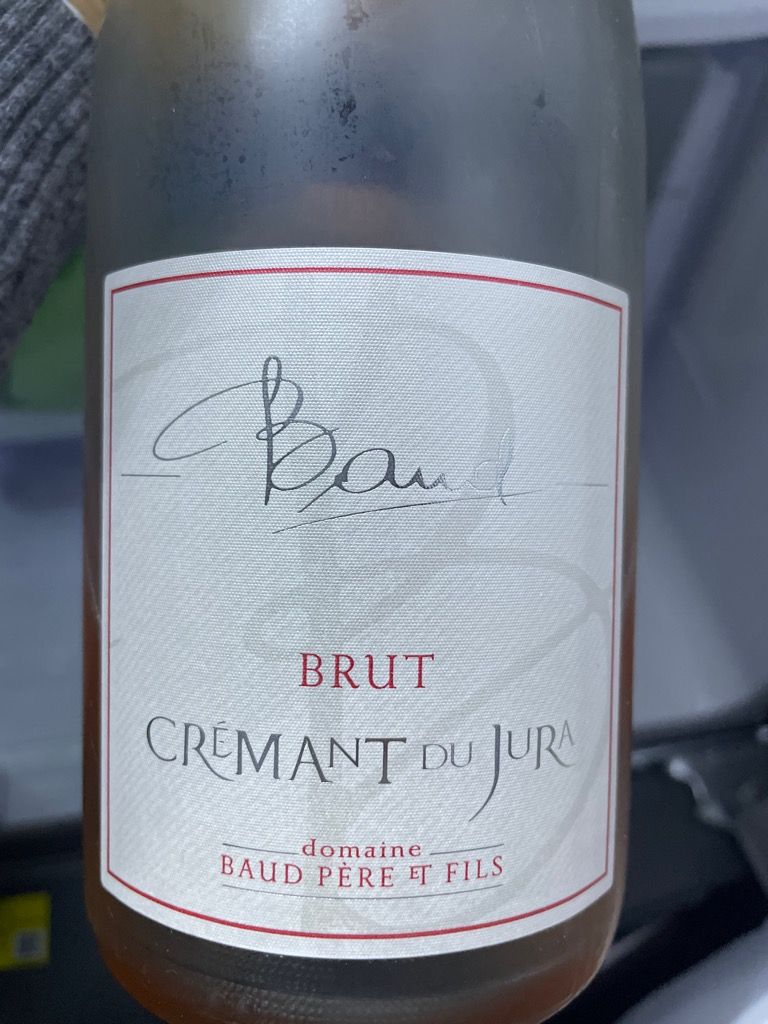 NV Domaine Baud Génération 9 Crémant du Jura Brut Rosé, France, Jura ...