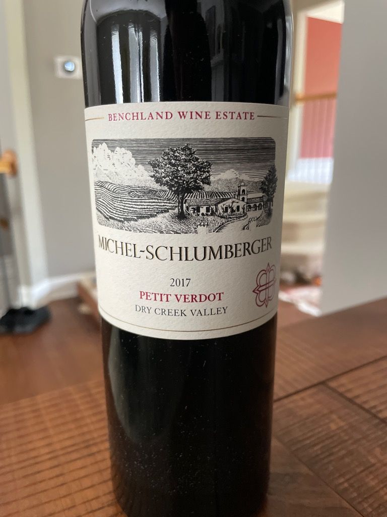2018 Michel-Schlumberger Petit Verdot, USA, California, Sonoma County ...