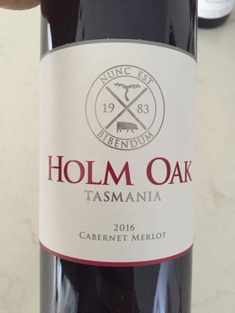 2017 Holm Oak Cabernet Merlot, Australia, Tasmania, Tamar Valley ...