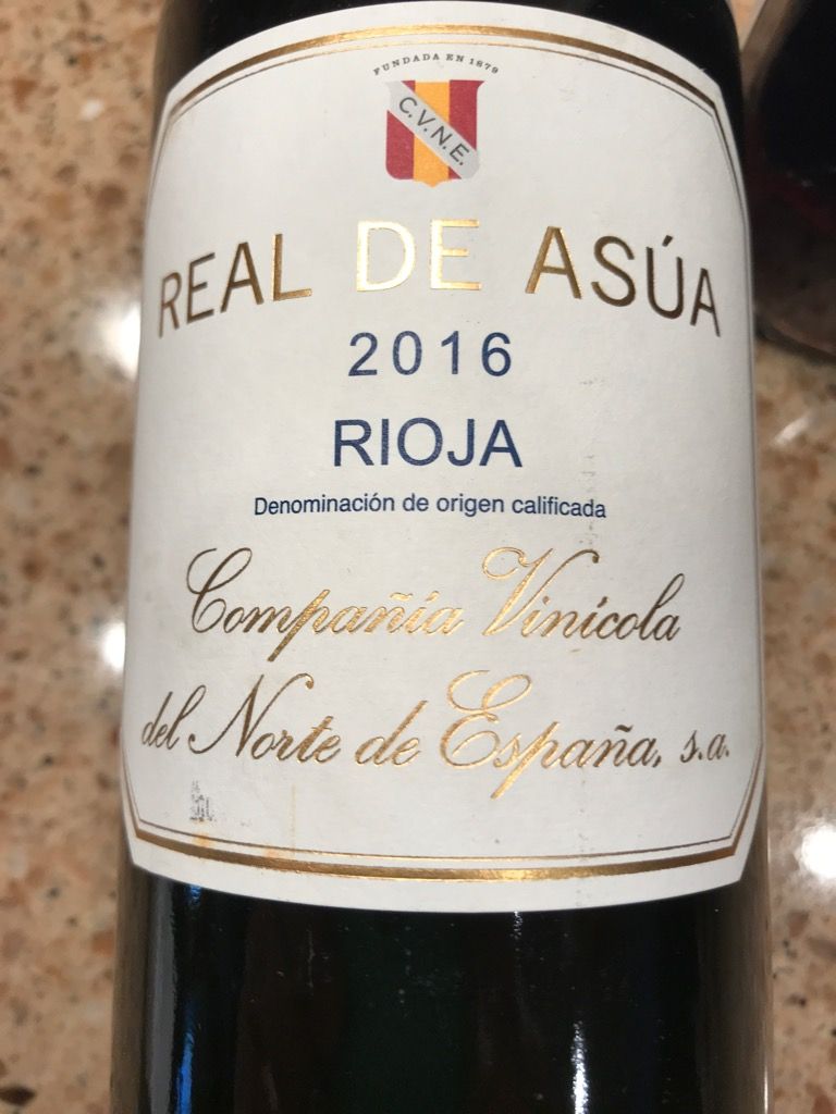 2019 C.V.N.E. (Compañía Vinícola del Norte de España) Rioja Real de Asúa, Spain, La Rioja, La ...