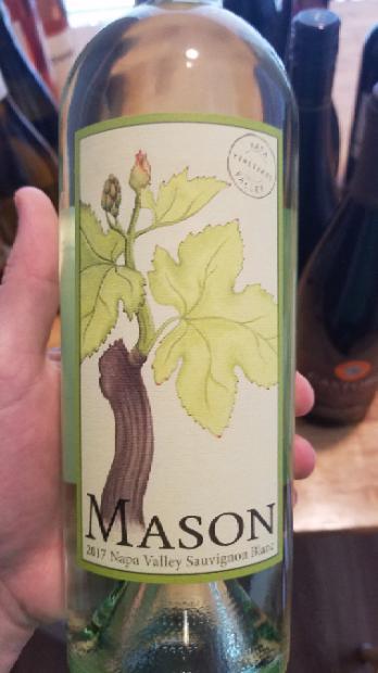 2017 Mason Cellars Sauvignon Blanc, USA, California, Napa Valley ...