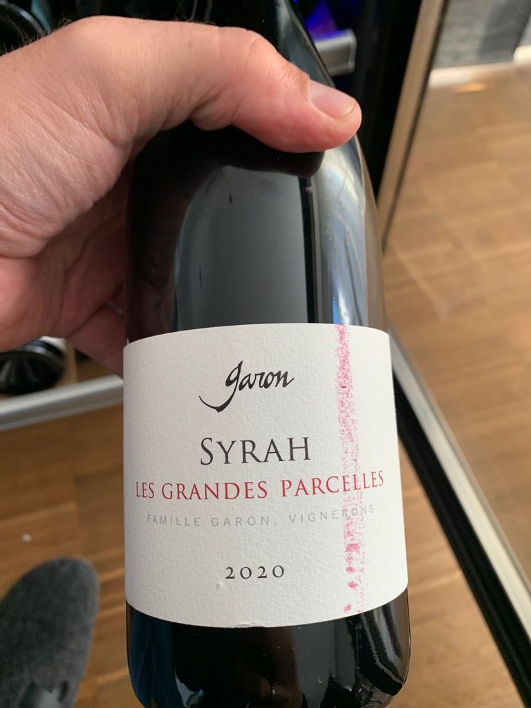 2021 Domaine Garon Syrah Les Grandes Parcelles, France, Rhône, Northern ...