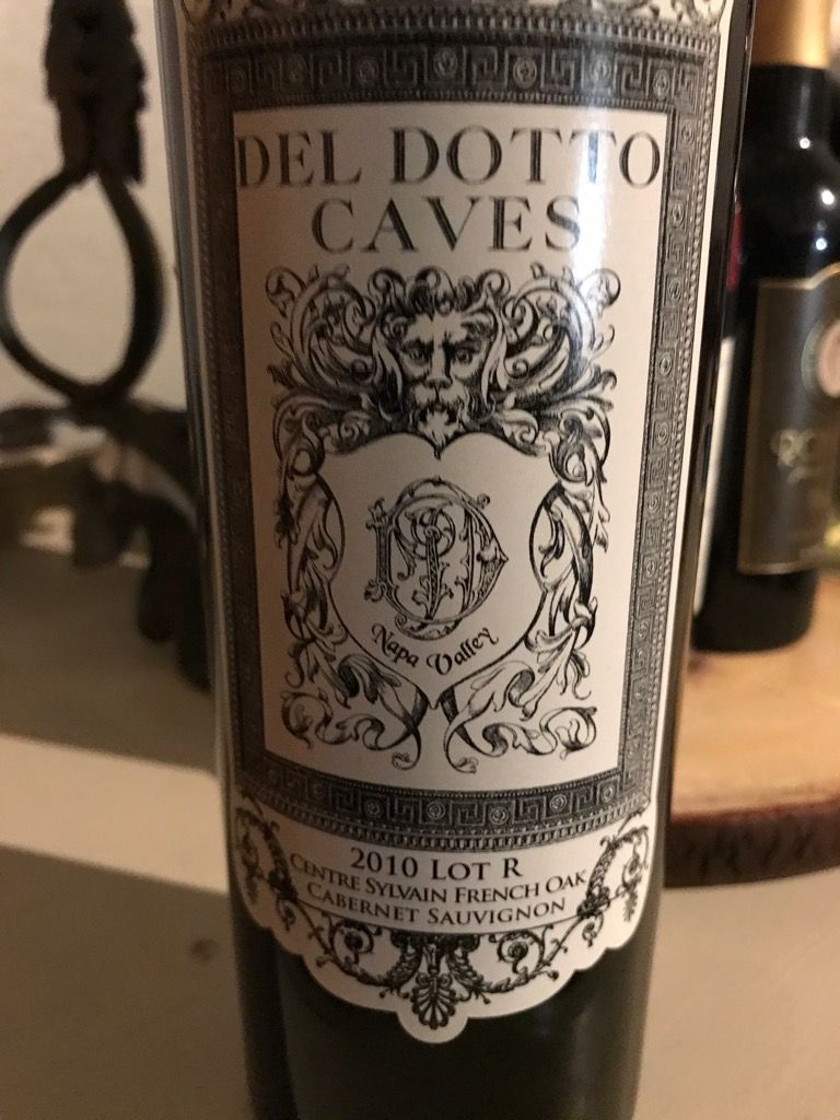 2010 Del Dotto Cabernet Sauvignon Caves - Lot ST - Centre Sylvain ...
