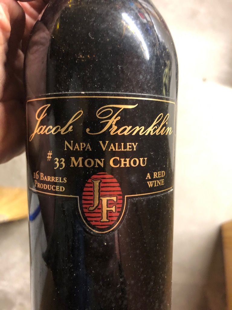 2006 Jacob Franklin Mon Chou #6, USA, California, Napa Valley ...