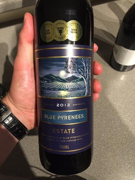 2011 Blue Pyrenees Estate Merlot, Australia, Victoria, Western Victoria ...