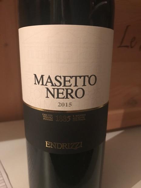 2015 Endrizzi Teroldego Masetto Nero Vigneti delle Dolomiti IGT, Italy ...