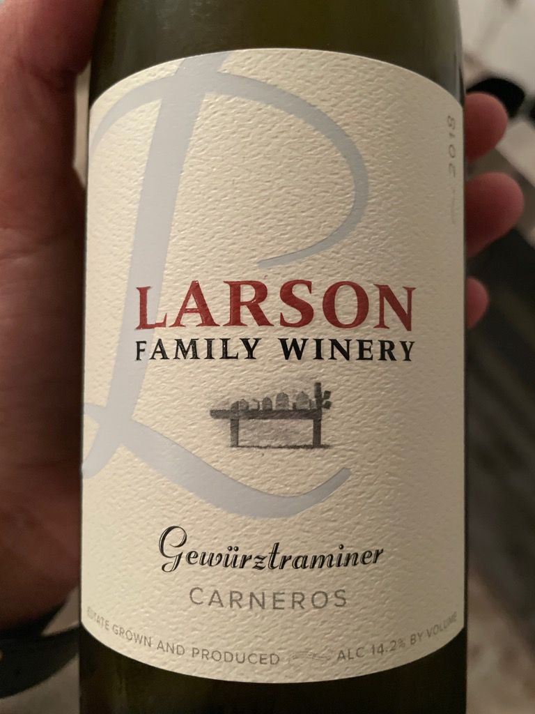 2021 Larson Family Winery Gewürztraminer, USA, California, Napa ...
