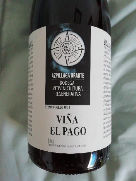 2018 Azpillaga Urarte Rioja Vina El Pago, Spain, La Rioja, La Rioja ...