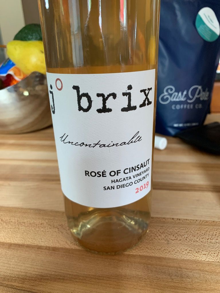 2021 J. Brix Cinsault Uncontainable Hagata Vineyard, USA, California ...