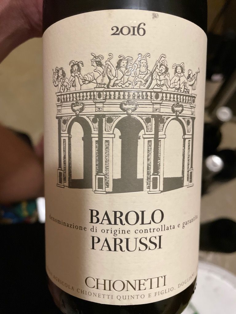 2018 Chionetti Barolo Parussi, Italy, Piedmont, Langhe, Barolo - CellarTracker