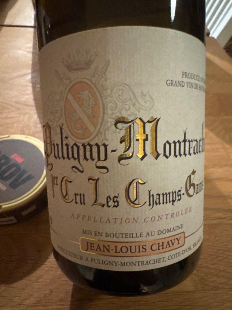 2023 Jean-Louis Chavy Puligny-Montrachet 1er Cru Les Champs-Gain ...