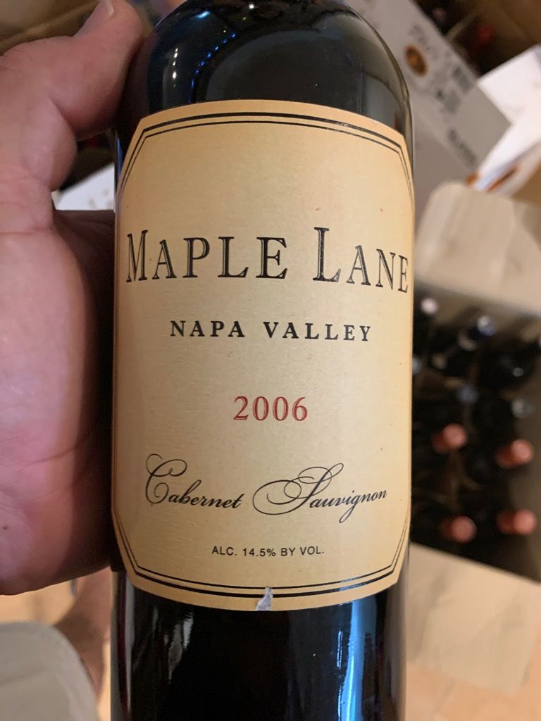 2006 Ballentine Vineyards Cabernet Sauvignon Maple Lane, USA ...