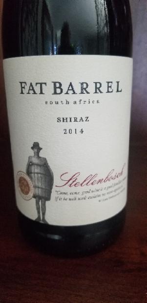 2014 Fat Barrel Cabernet-Shiraz, South Africa, Western Cape - CellarTracker