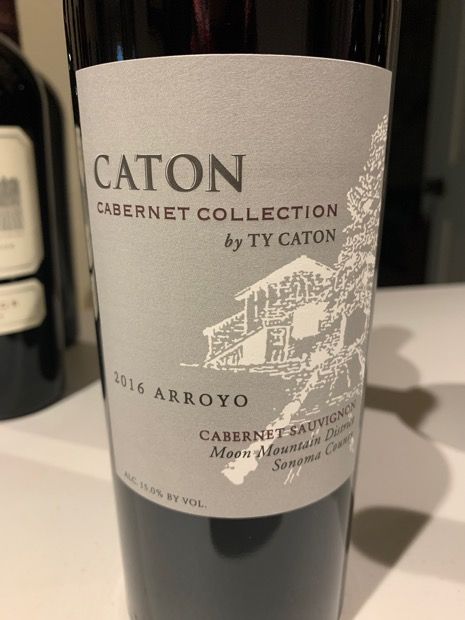 2016 Ty Caton Cabernet Sauvignon Cabernet Collection - Arroyo Caton ...