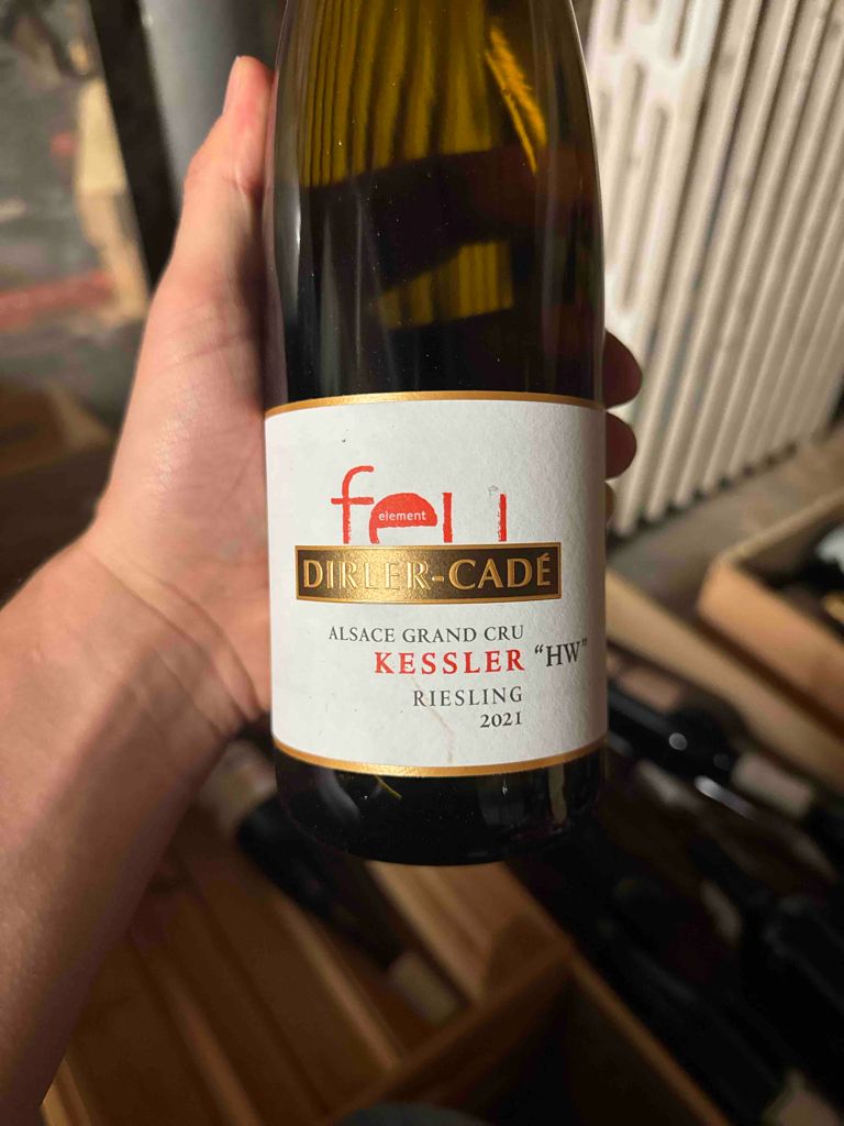2021 Dirler-Cade Riesling Kessler Heisse Wanne, France, Alsace, Alsace ...
