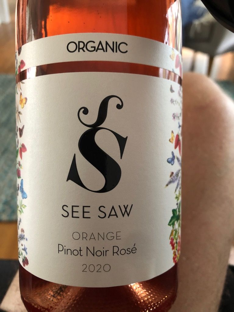2020 See Saw Wine Company Pinot Noir Rosé, Australia, New South Wales ...