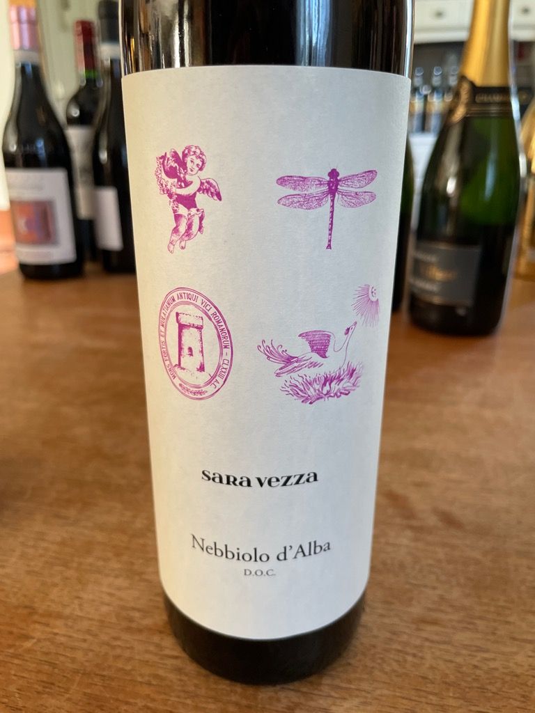 2018 Sara Vezza Nebbiolo d'Alba, Italy, Piedmont, Alba, Nebbiolo d'Alba ...