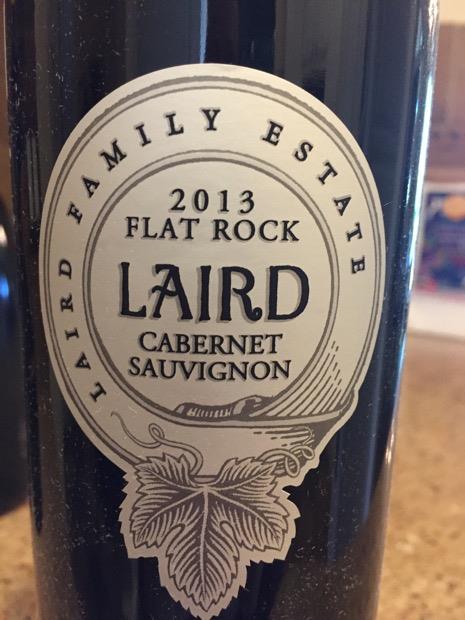 2013 Laird Family Estate Cabernet Sauvignon Flat Rock Ranch, USA ...