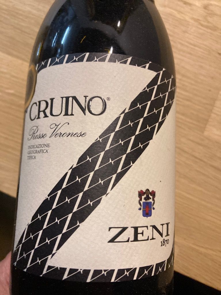2019 Zeni Cruino Veronese IGT, Italy, Veneto, Veronese IGT - CellarTracker