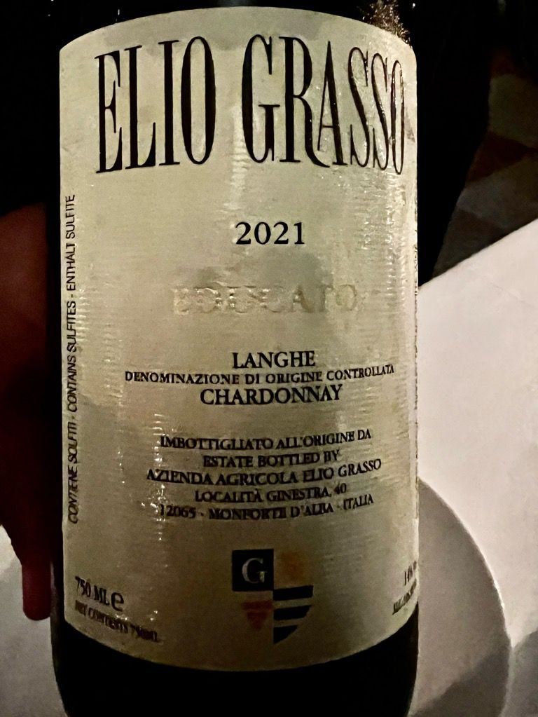 2021 Elio Grasso Langhe Chardonnay Educato, Italy, Piedmont, Langhe ...