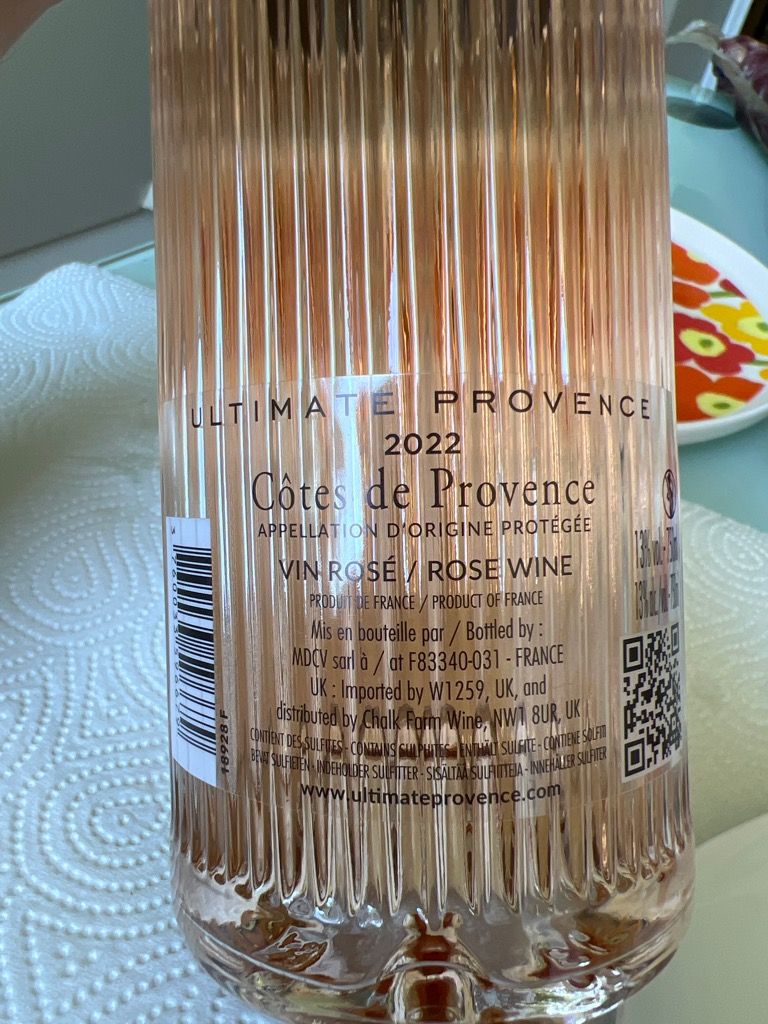 2023 Ultimate Provence Côtes de Provence Rosé, France, Provence, Côtes ...