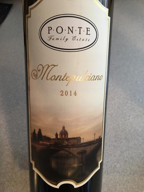 2014 Ponte Winery Montepulciano, USA, California, South Coast, Temecula ...