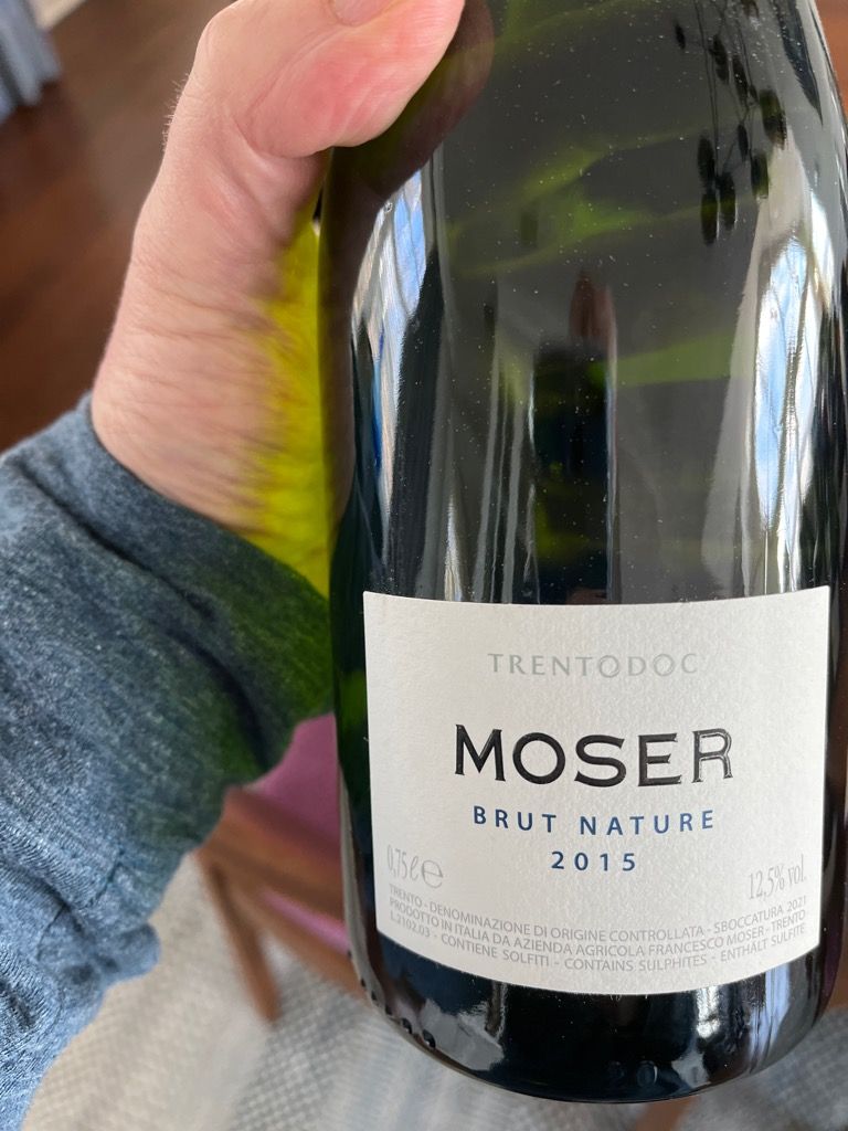2016 Moser Trento Brut Nature, Italy, Trentino-Alto Adige, Trentino ...