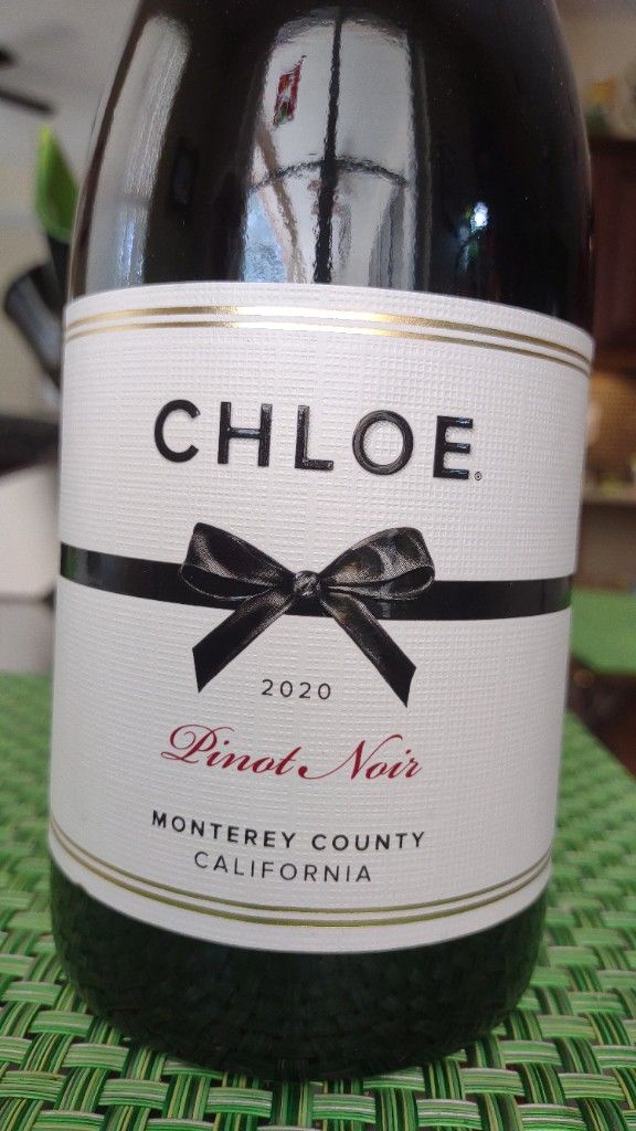 2020 Chloe Wines Pinot Noir, USA, California, Central Coast, Monterey ...