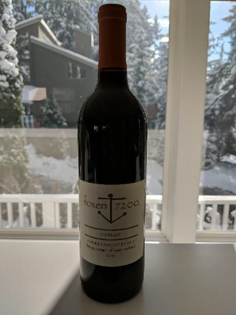 2016 Foxen Merlot 7200 Vogelzang Vineyard, USA, California, Central ...