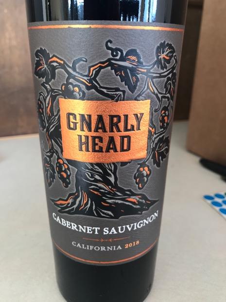 2018 Gnarly Head Cabernet Sauvignon, USA, California - CellarTracker