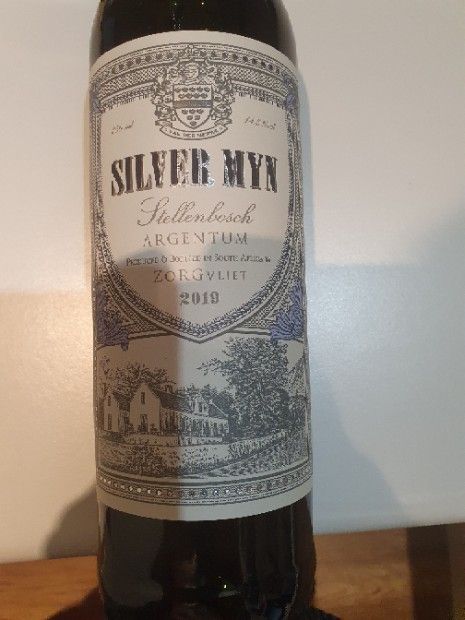 2022 Zorgvliet Silver Myn Argentum, South Africa, Coastal Region ...