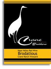 2008 Crane Brothers Brodatious Crane Ranch, USA, California, Napa ...