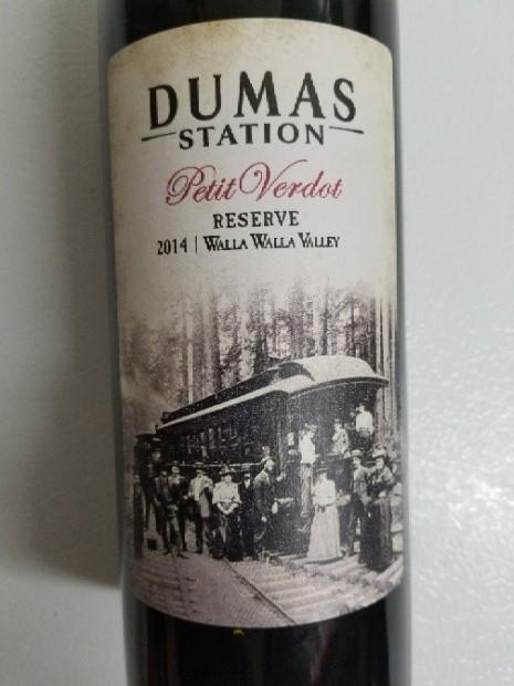 2016 Dumas Station Petit Verdot Estate, USA, Washington, Columbia ...