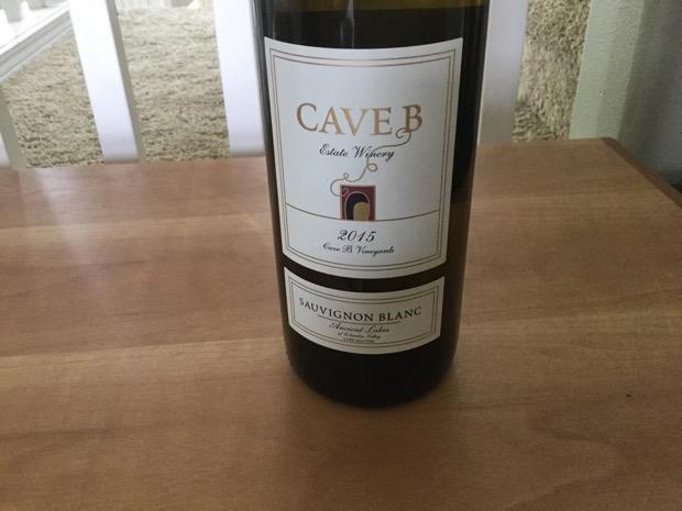 2015 Cave B Estate Winery Sauvignon Blanc, USA, Washington, Columbia ...