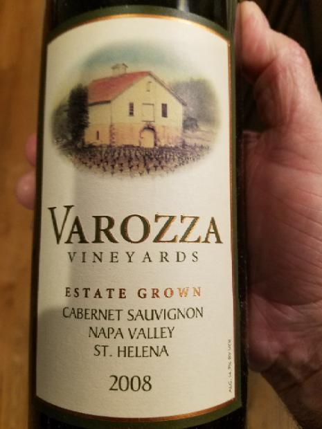 2008 Varozza Vineyards Cabernet Sauvignon, USA, California, Napa Valley ...