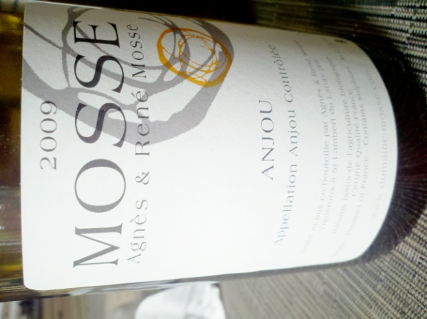 2009 Agnès et René Mosse Anjou Blanc, France, Loire Valley, Anjou ...