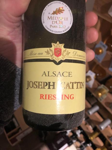 2011 Joseph Cattin Riesling, France, Alsace - CellarTracker