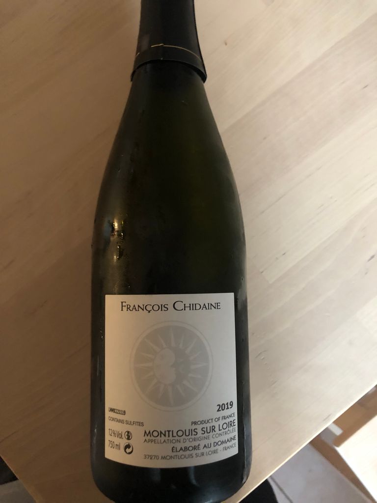 2020 François Chidaine Montlouis-sur-Loire Méthode Traditionnelle Brut ...