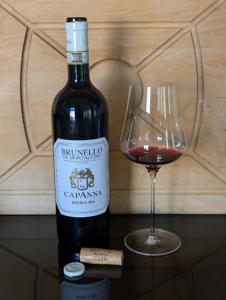 2016 Capanna Brunello di Montalcino Riserva, Italy, Tuscany, Montalcino ...