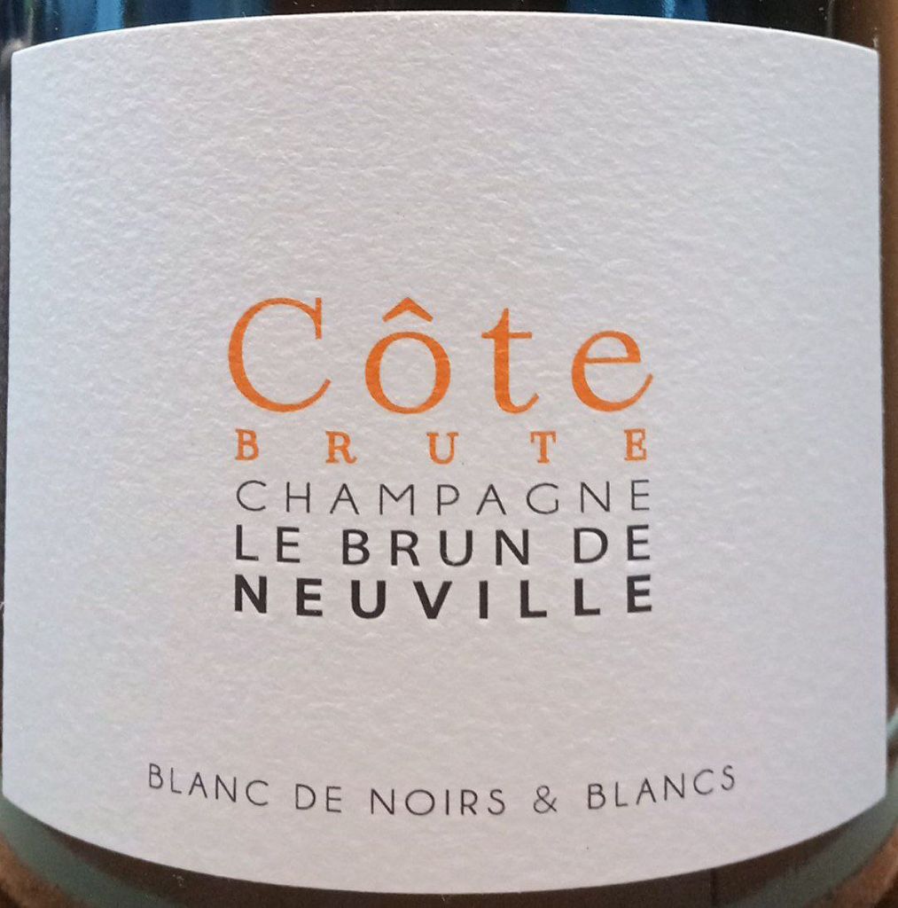 NV Le Brun de Neuville Champagne Côte Brute, France, Champagne ...