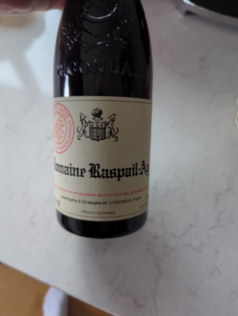 2021 Domaine Raspail-Ay Gigondas, France, Rhône, Southern Rhône ...
