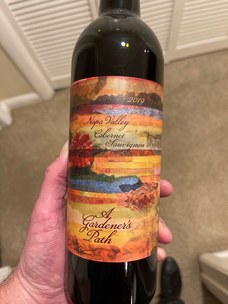 2019 A Gardener's Path Cabernet Sauvignon Napa Valley, USA, California ...