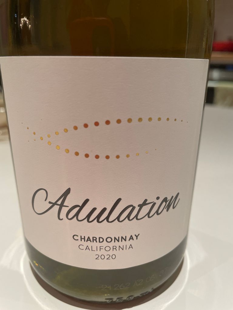 2020 Adulation Chardonnay, USA, California, Napa Valley - CellarTracker