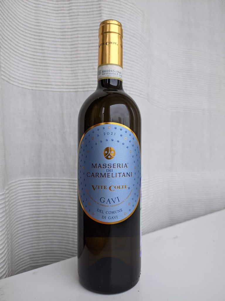 2021 Vite Colte Masseria dei Carmelitani Gavi di Gavi, Italy, Piedmont ...