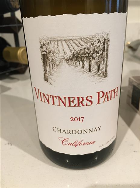 2017 Vintners Path Chardonnay, USA, California - CellarTracker