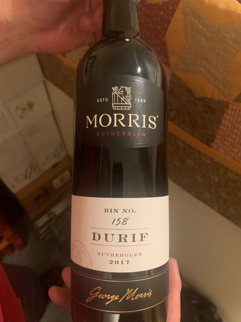 2021 Morris Durif Bin No 158, Australia, Victoria, North East ...