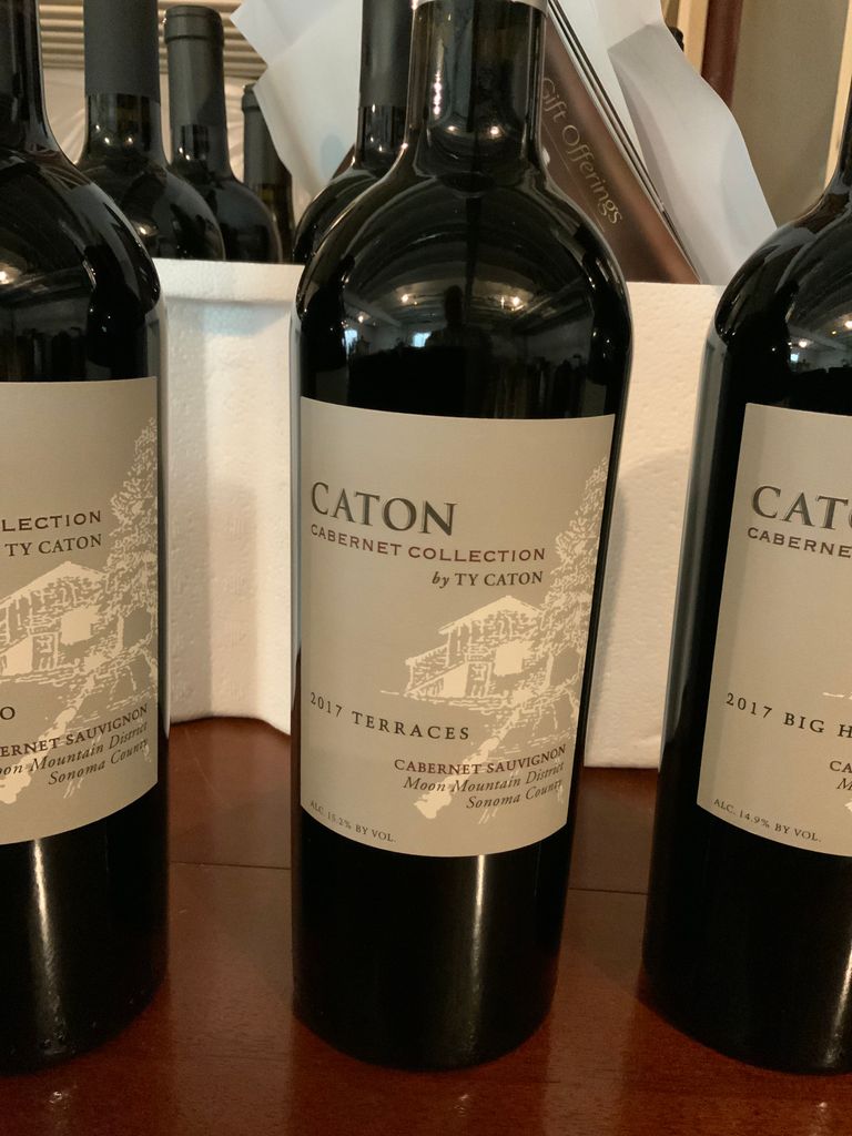 2017 Ty Caton Cabernet Collection - Terraces Caton Vineyard Moon ...